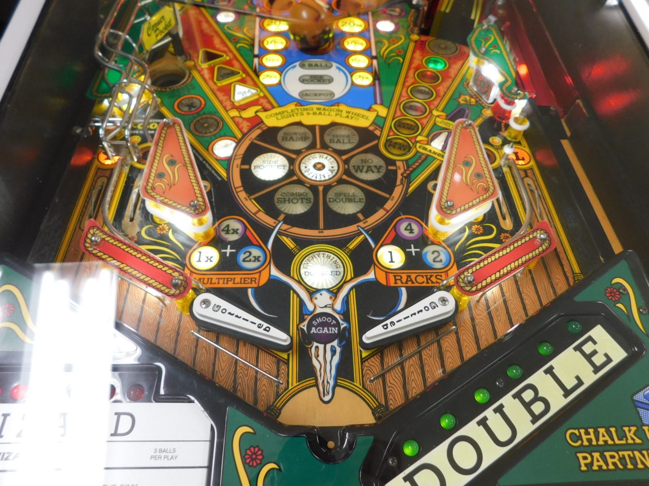 SOLD - 1992 Gottlieb Cue Ball Wizard (#2) (3 ball Multi-ball) - Pinball ...