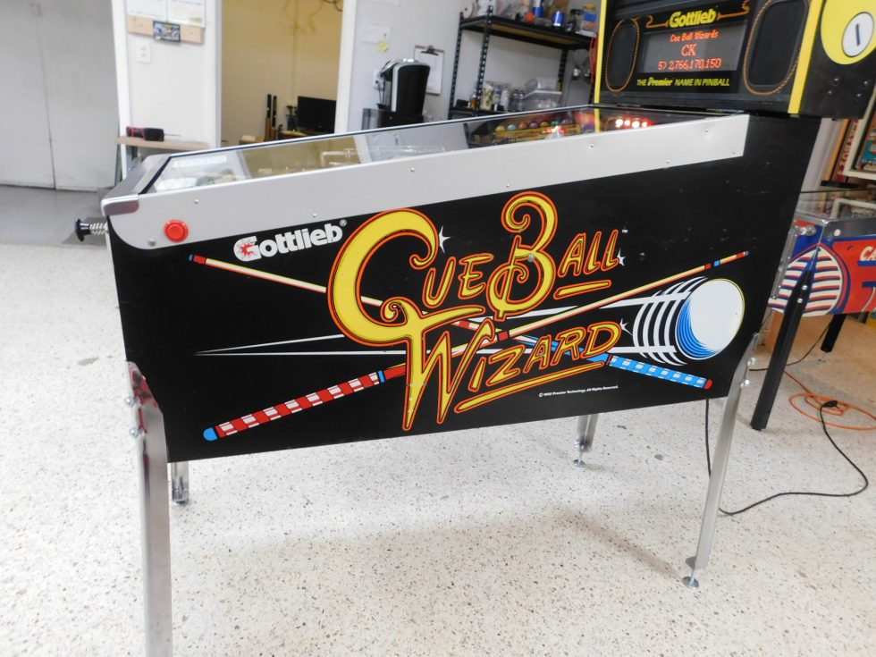 SOLD - 1992 Gottlieb Cue Ball Wizard (#2) (3 ball Multi-ball) - Pinball ...