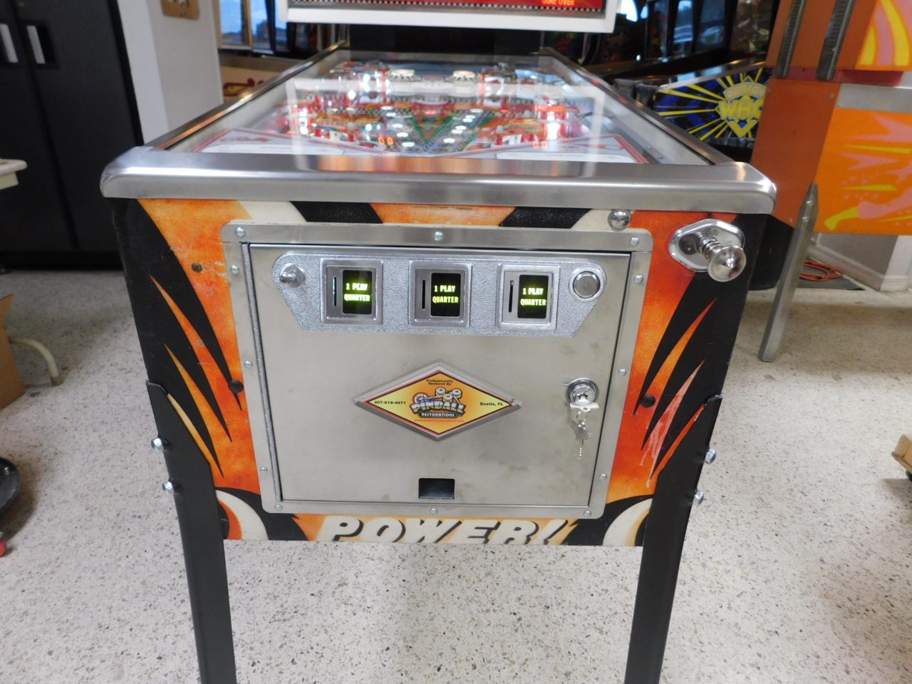 1980 Bally Nitro Ground Shaker (#4) (New playfield Hardtop) - Pinball ...