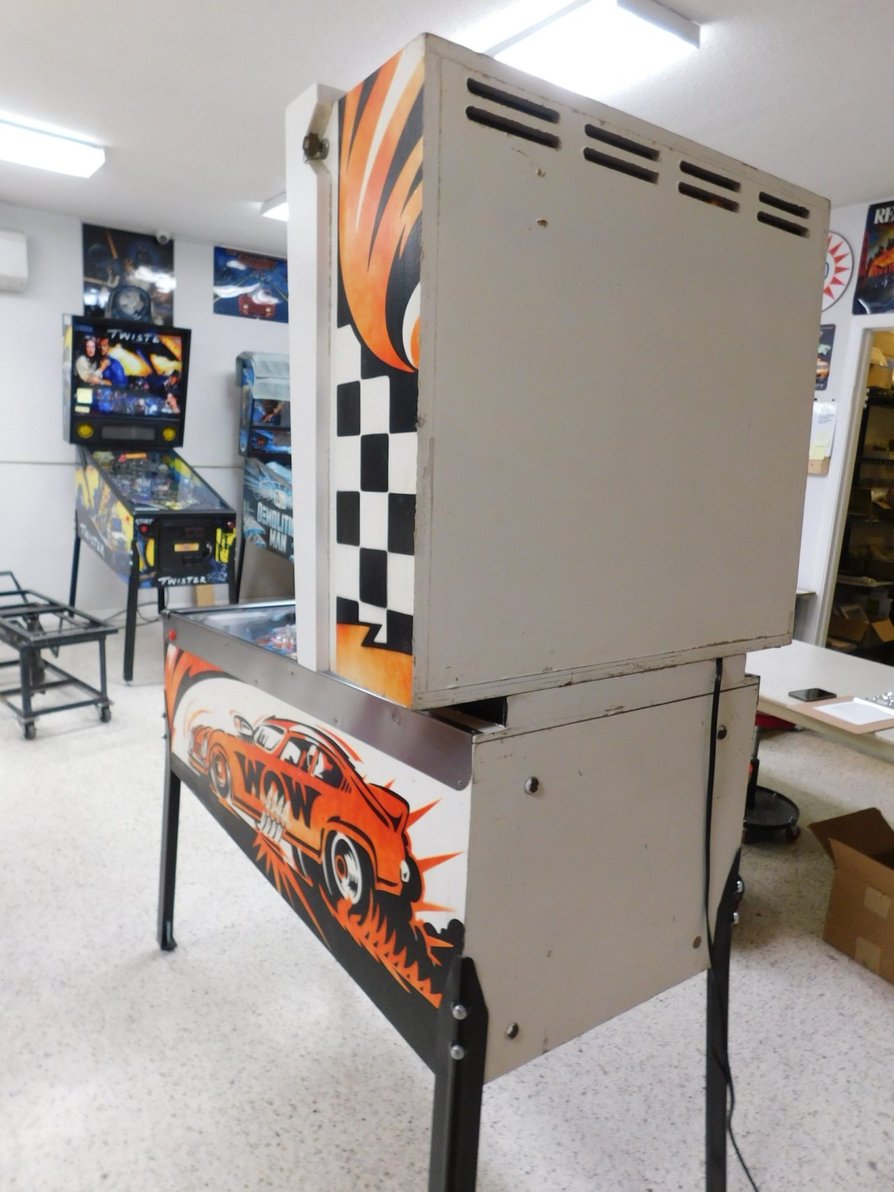 1980 Bally Nitro Ground Shaker (#4) (New playfield Hardtop) - Pinball ...