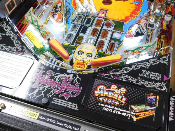 SOLD - 1992 Bally Addams Family (#3) (# ball Multi-ball) (Excellent ...