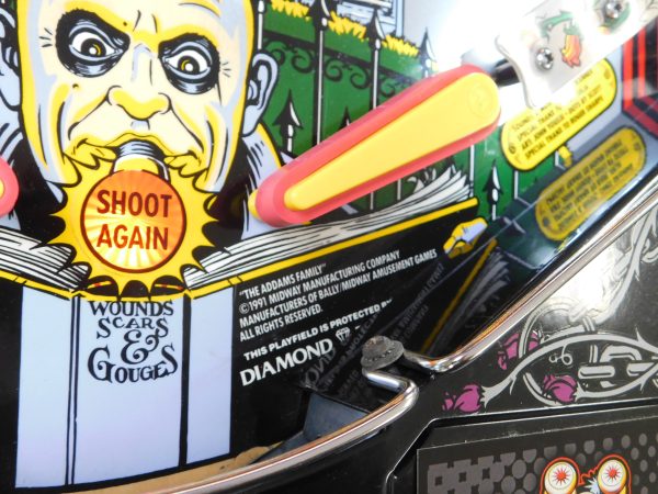 SOLD - 1992 Bally Addams Family (#3) (# ball Multi-ball) (Excellent ...